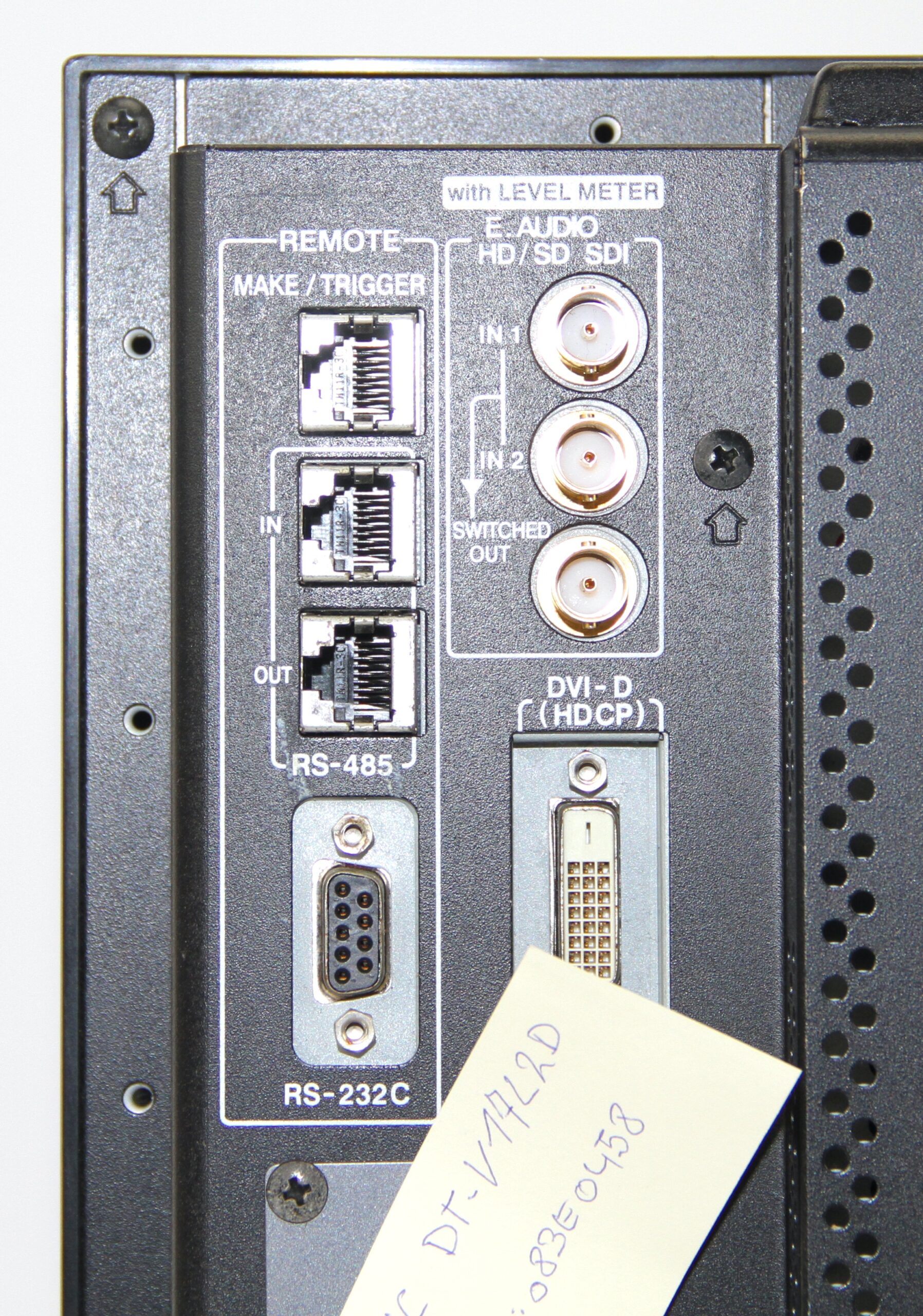 JVC DT-V17L2D, 17-Inch HD/SDI Broadcast Studio Monitor – AvProvideo