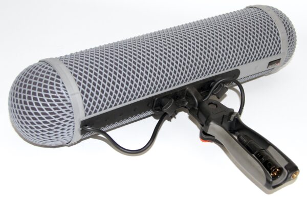 Rycote Windshield with ME-66/K6 mic, Boom Pole, windscreen and ...