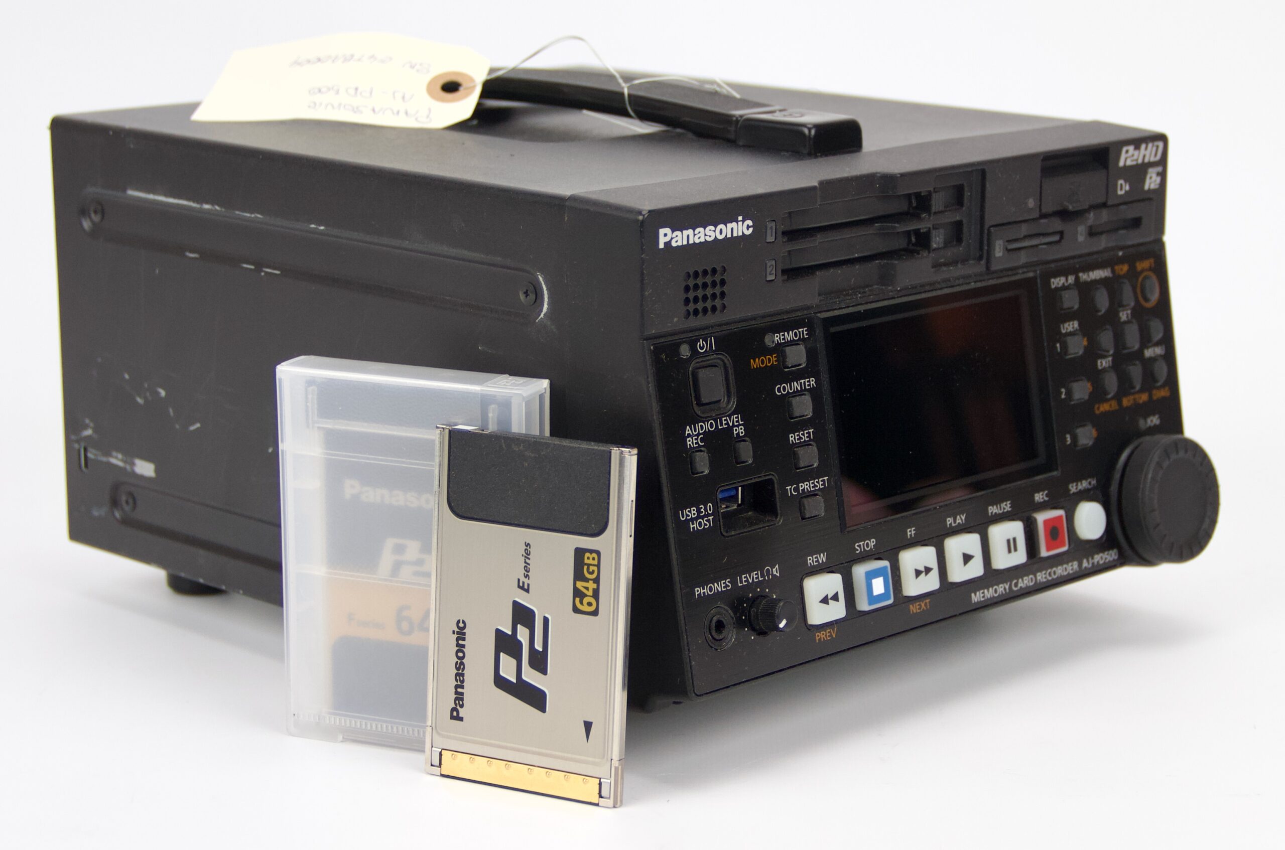 Panasonic AJ-PD500 Half Rack P2 HD Recorder – AvProvideo