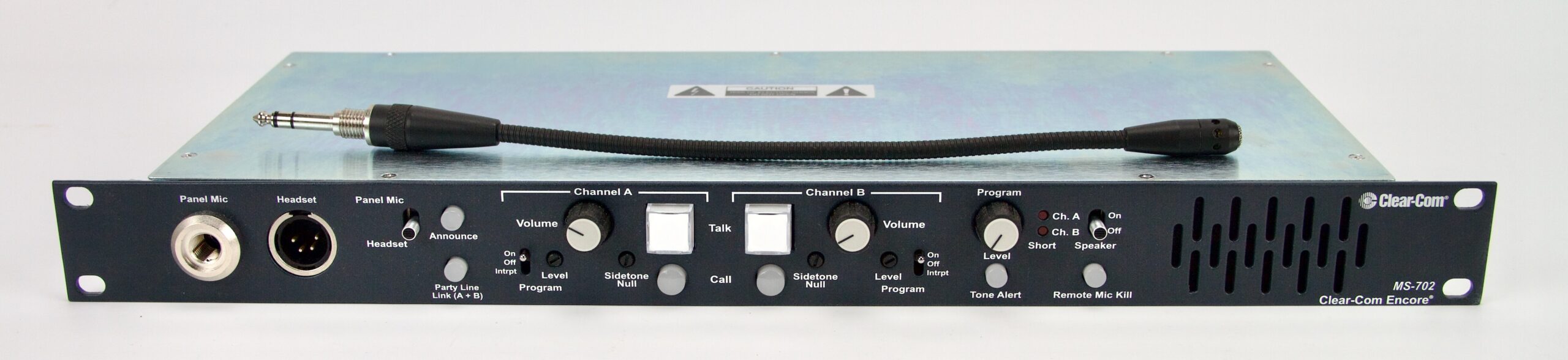 Clear-Com MS-702, Two Channel Main Station – AvProvideo